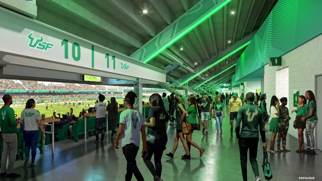 University of South Florida Releases New On-Campus Football Stadium ...