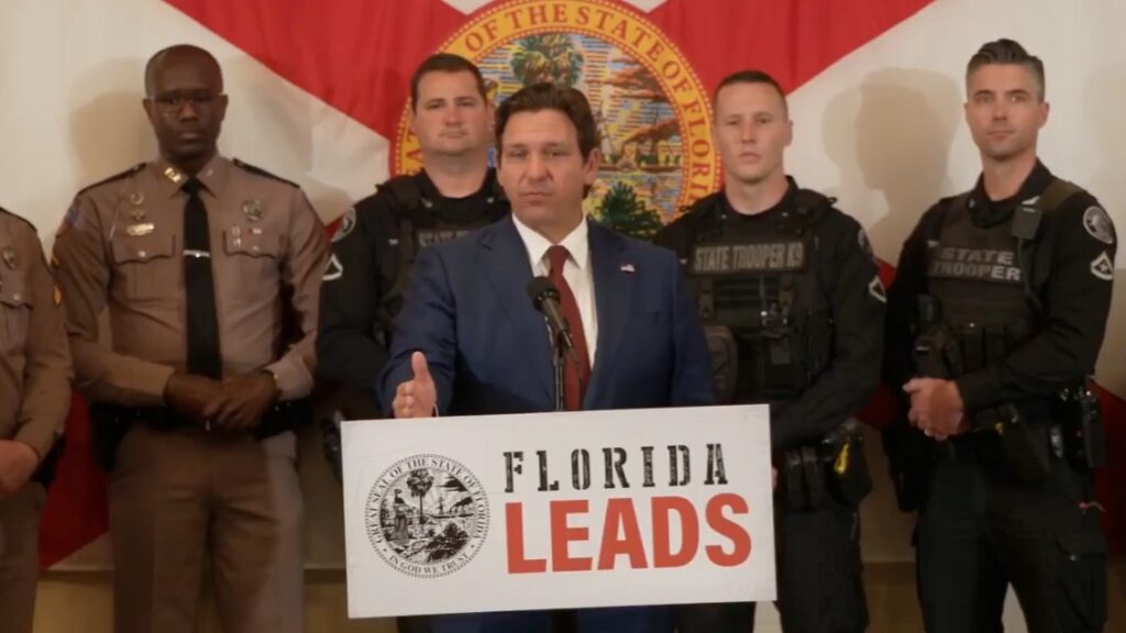DeSantis Highlights Florida's Immigration Enforcement Role, Proposes ...