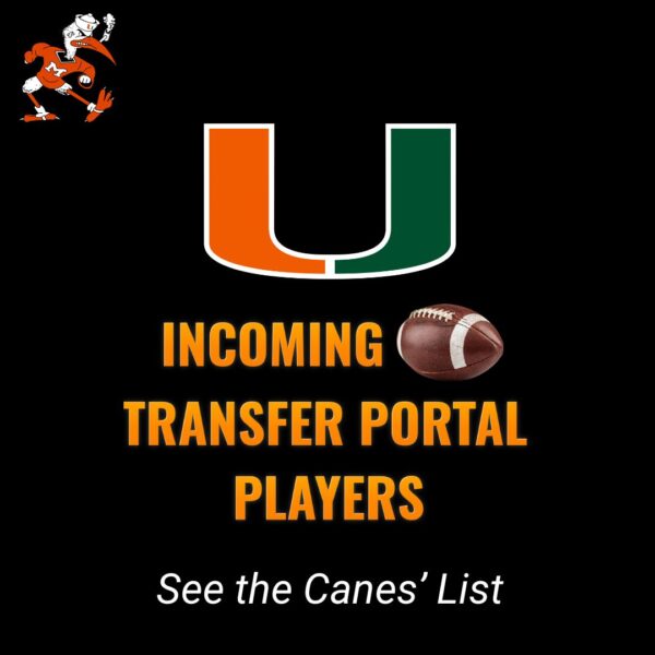 Players the Miami Hurricanes Added Through the 2026 Transfer Portal ...