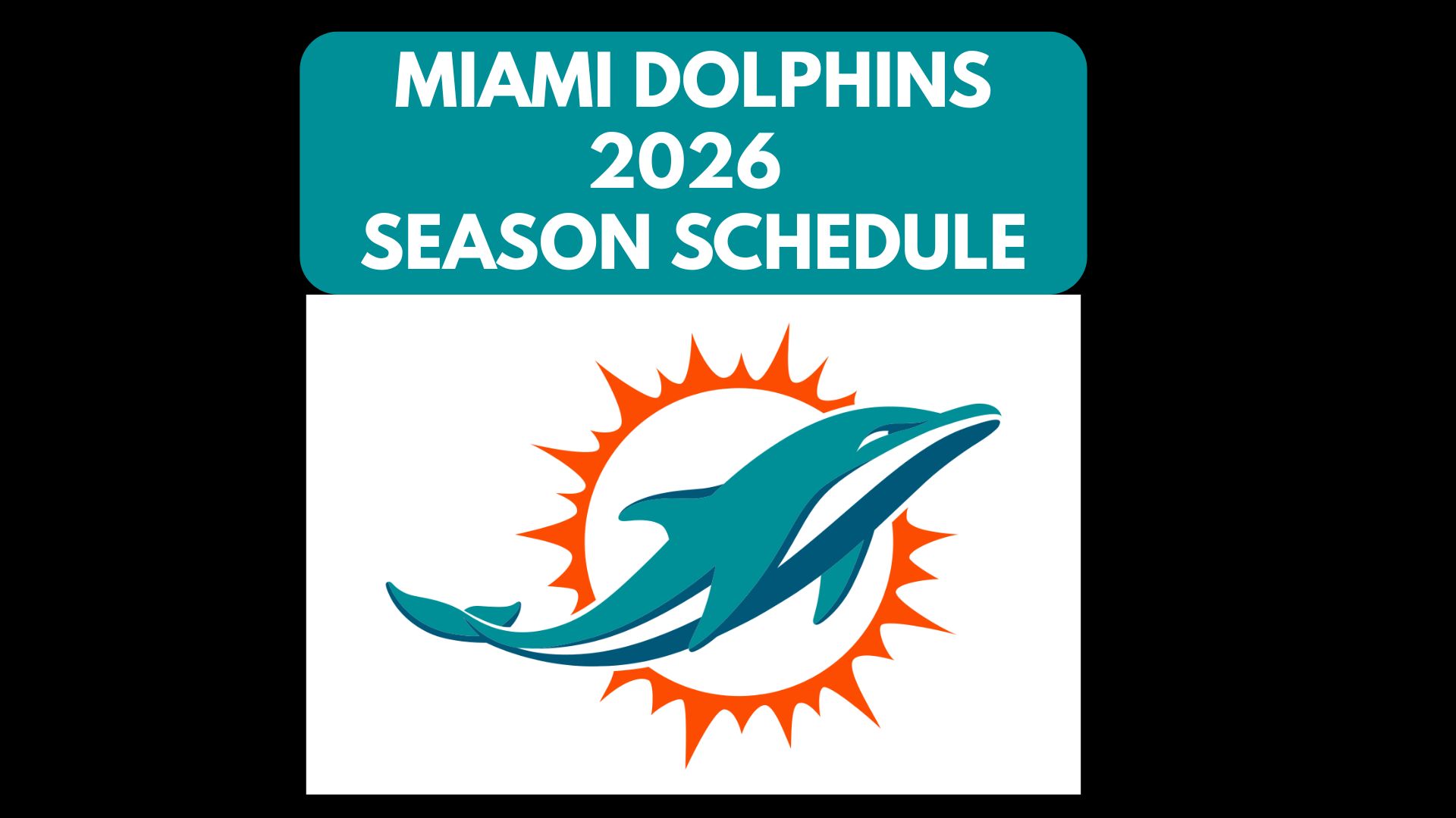 Nfl Releases Miami Dolphins Schedule For 2026 Season Florida Daily