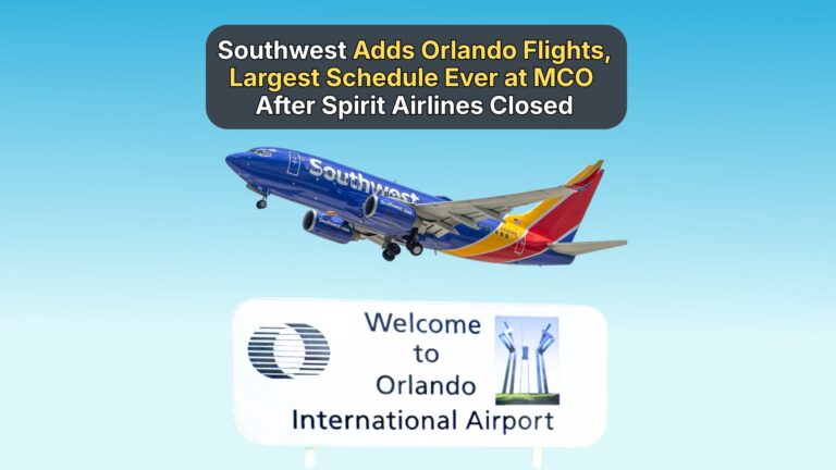 Southwest Airlines Unveils Largest-Ever Orlando Flight Schedule After ...